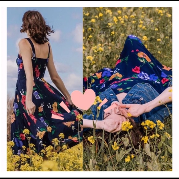 Anthropologie | Dresses | Anthropologie Maeve Vivienne Maxi Dress ...